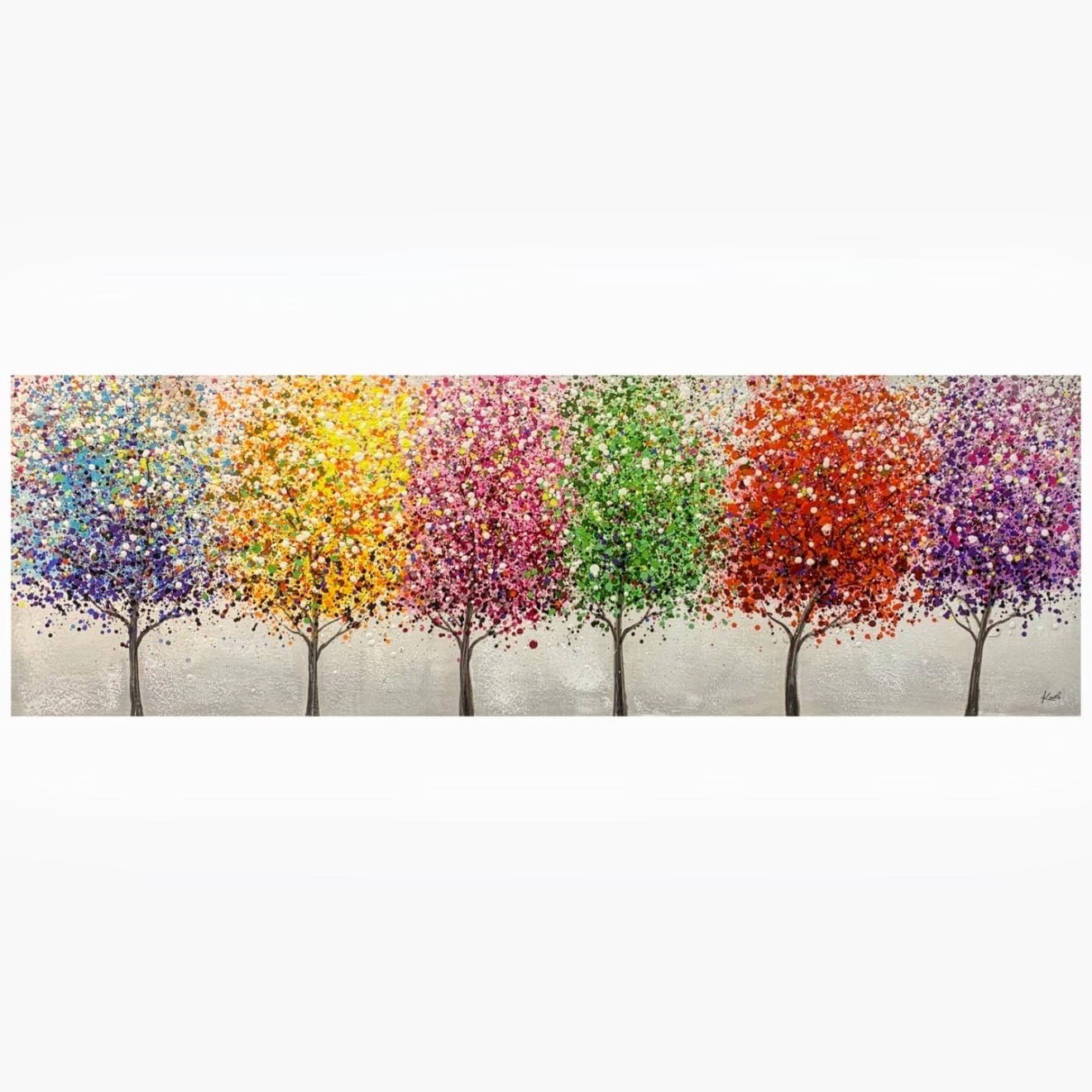 Rainbow Trees - Camden Art