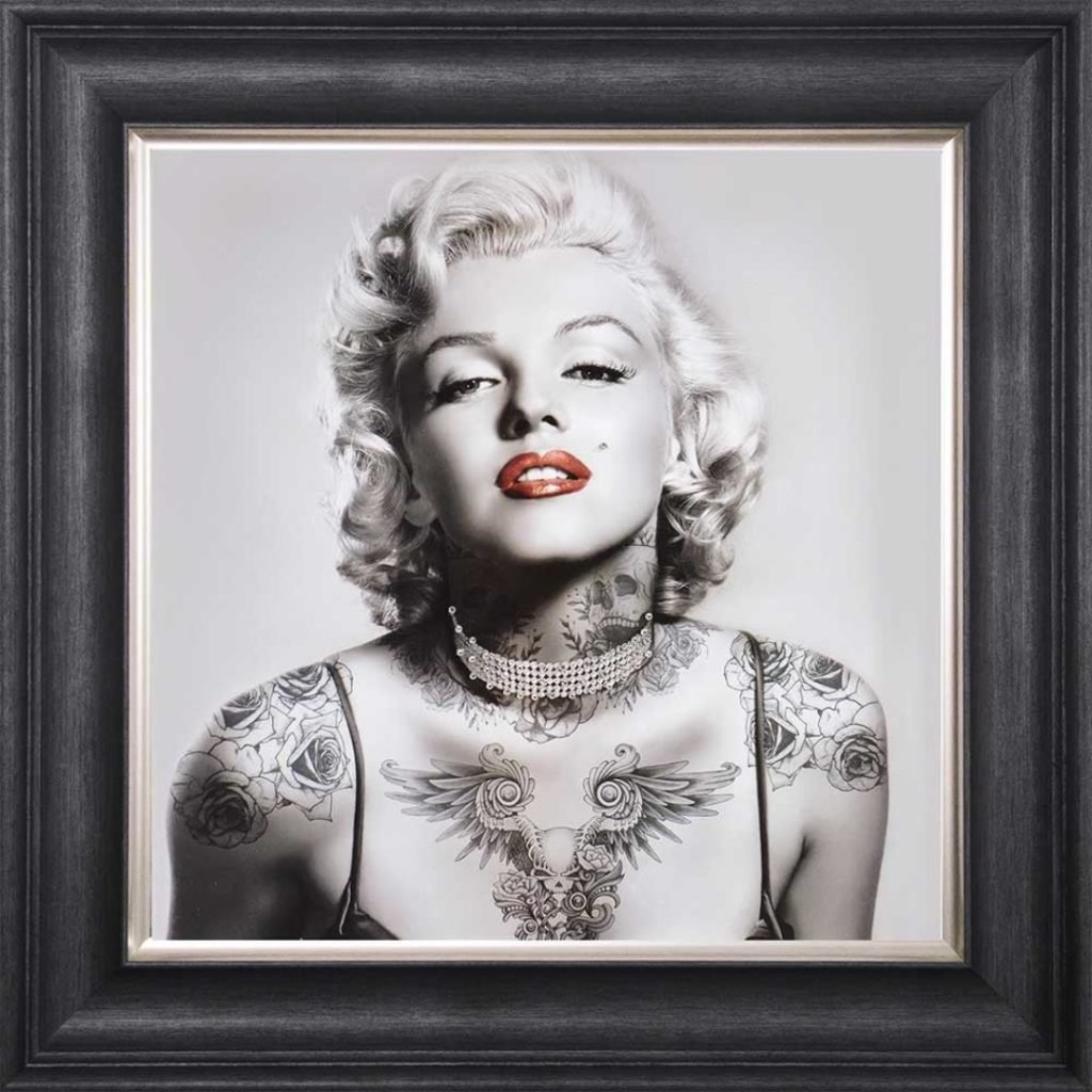Marilyn With Tattoos Camden Art marilyn-with-tattoos-camden-art
